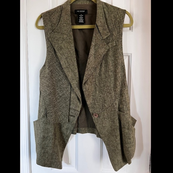 MM Couture | Jackets & Coats | Mm Couture Jute Vest | Poshmark